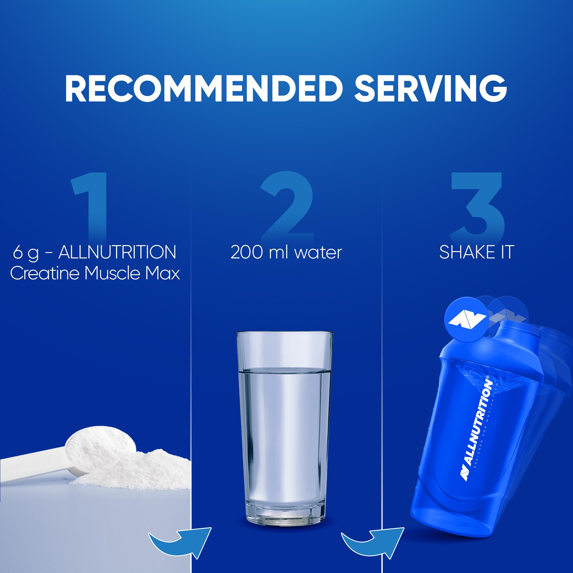 Creatina, Allnutrition, Muscle Max, Portocala, 250 g - eMAG.ro