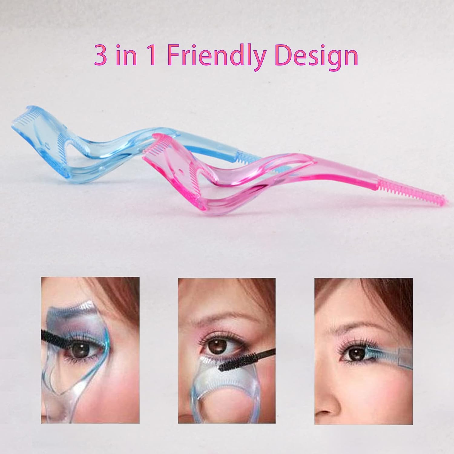 Pieptene pentru gene, Sunmostar, ghid 3 in 1 pentru aplicatorul de ...