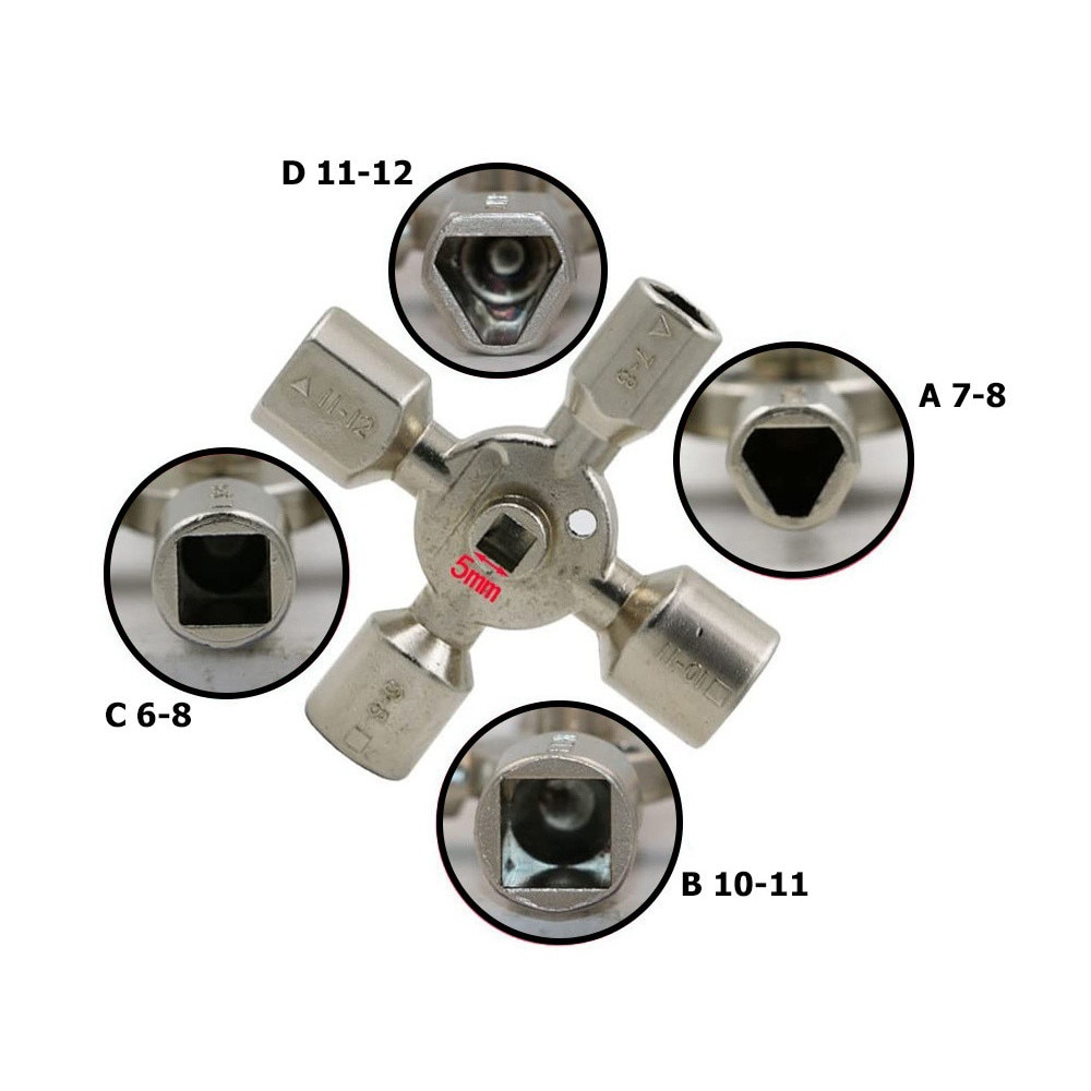 Set chei universale, Verk Group 10 in 1, Argintiu - eMAG.ro