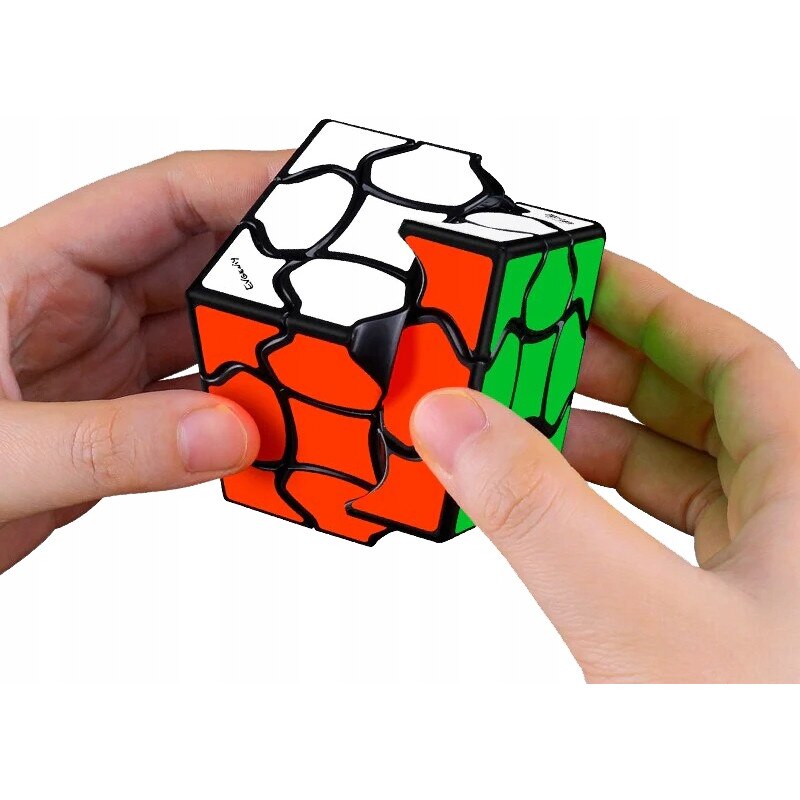 Cub Rubiks, Fluffy, 3x3x3, QiYi, Multicolor, Cub - eMAG.ro