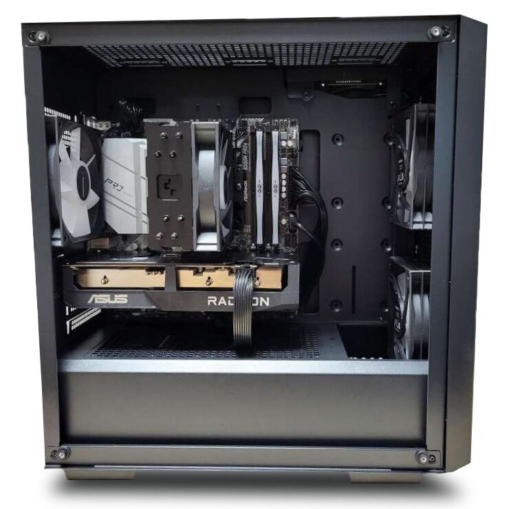 Настолен компютър Ardes Game, Процесор AMD Ryzen 5 5500 (3.6/4.2GHz ...