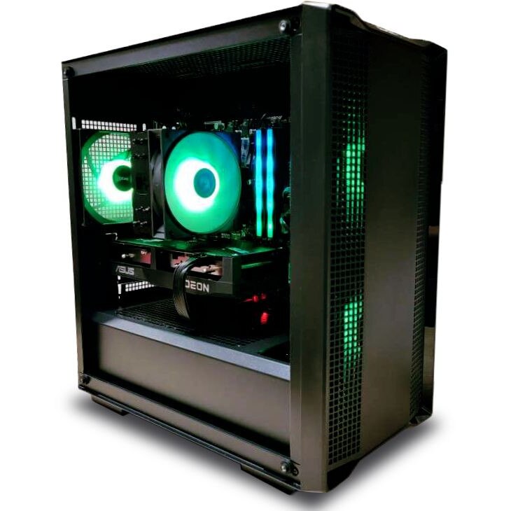 Настолен компютър Ardes Game, Процесор Intel Core i5-12400F (2.5/4.4GHz ...