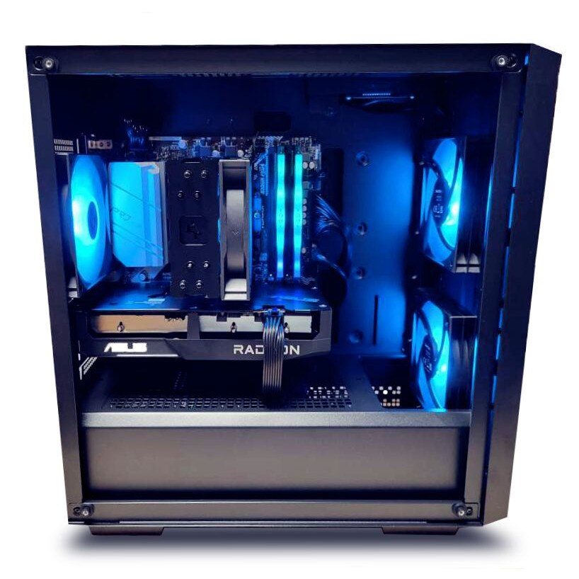 Настолен компютър Ardes Game, Процесор AMD Ryzen 5 5500 (3.6/4.2GHz ...