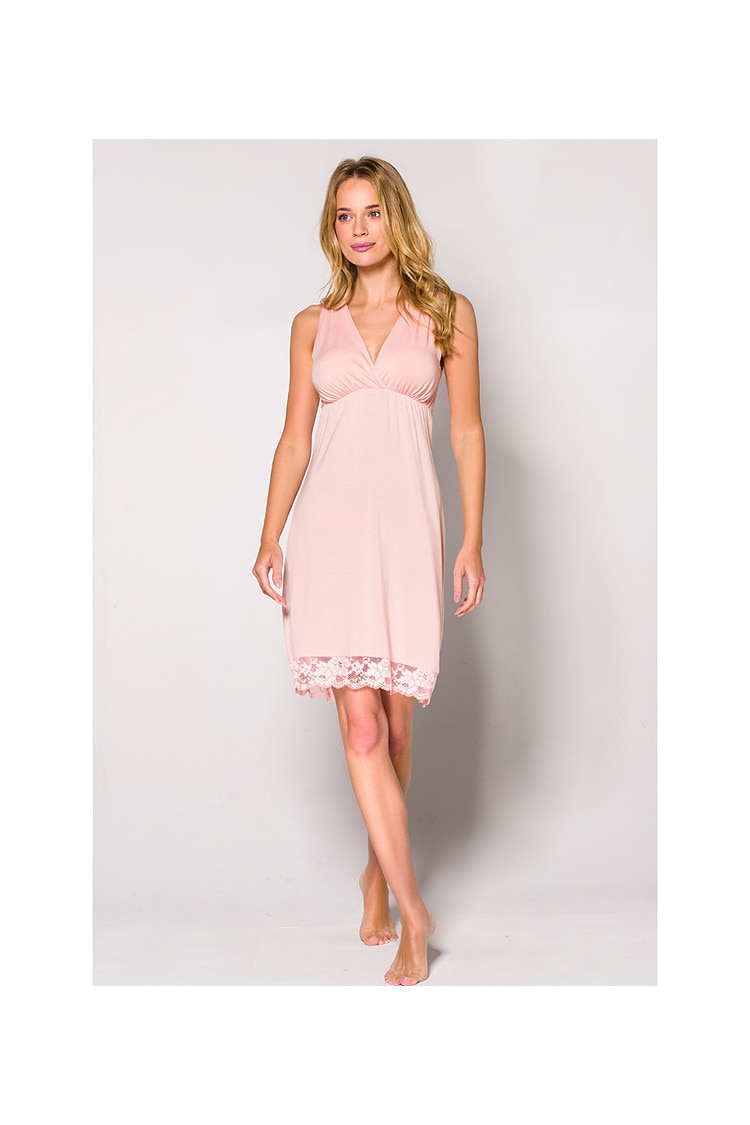 Дамски пижами Babella, вискоза, Розов - eMAG.bg