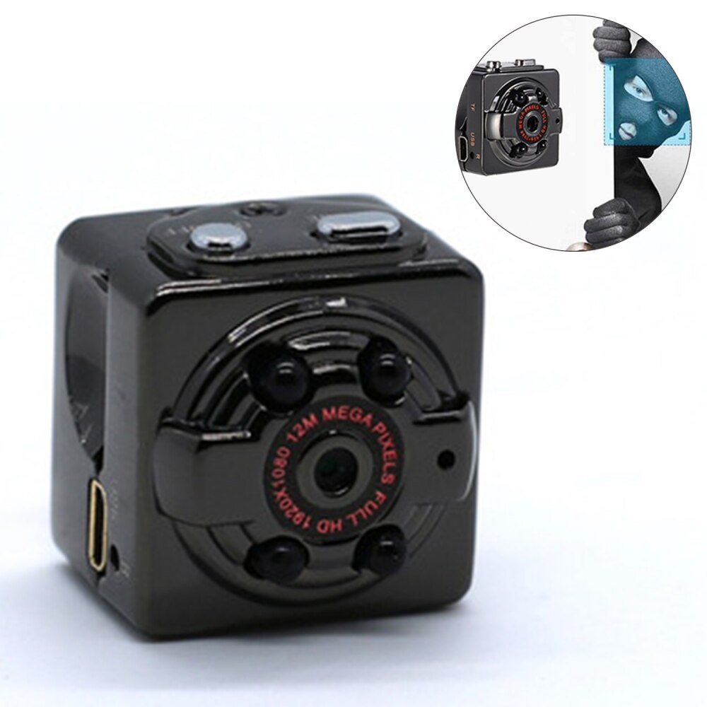 Camera ascunsa, JeiibrZui, Viziune nocturna, Full HD, Negru - eMAG.ro