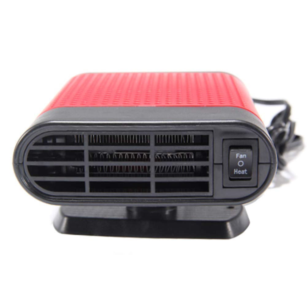 Incalzitor portabil pentru masina, JeiibrZui, 12 V, 150 W, Rosu/ Negru ...
