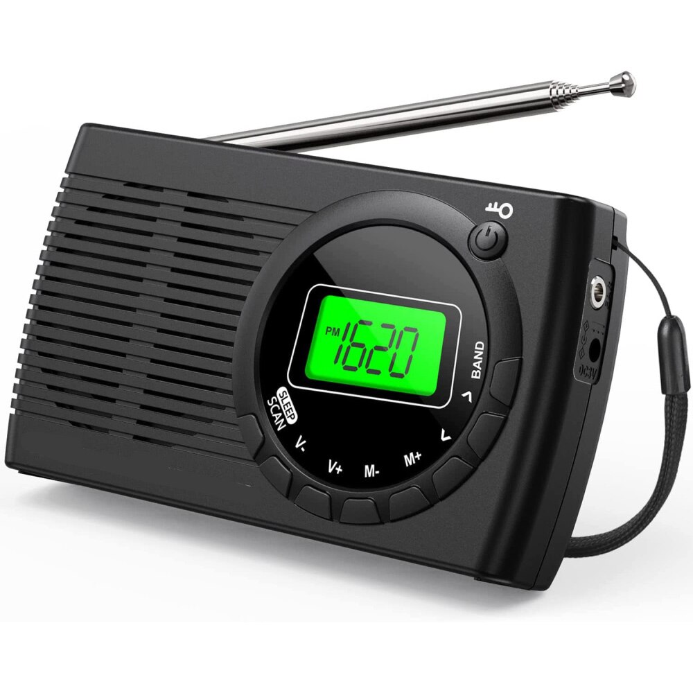 Radio FM/AM, JeiibrZui, Portabil, Negru - eMAG.ro