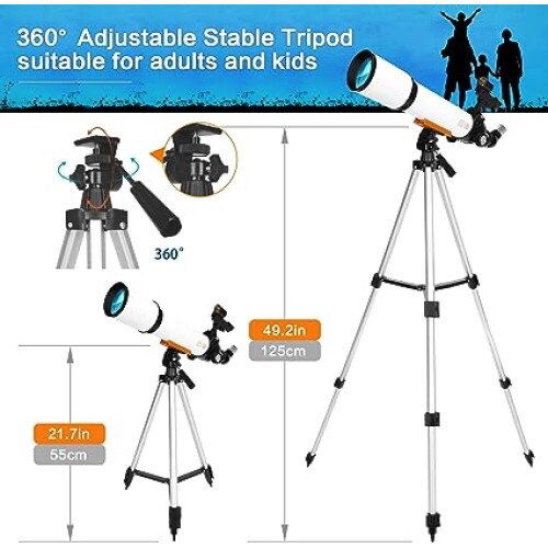 Telescop pentru copii si adulti incepatori in astronomie - eMAG.ro