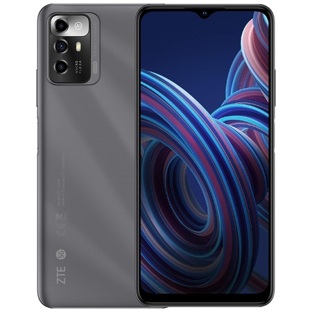 ZTE Blade A72 5G, 64 GB Mobiltelefon, 4 GB RAM, Dual-SIM, Space Grey ...