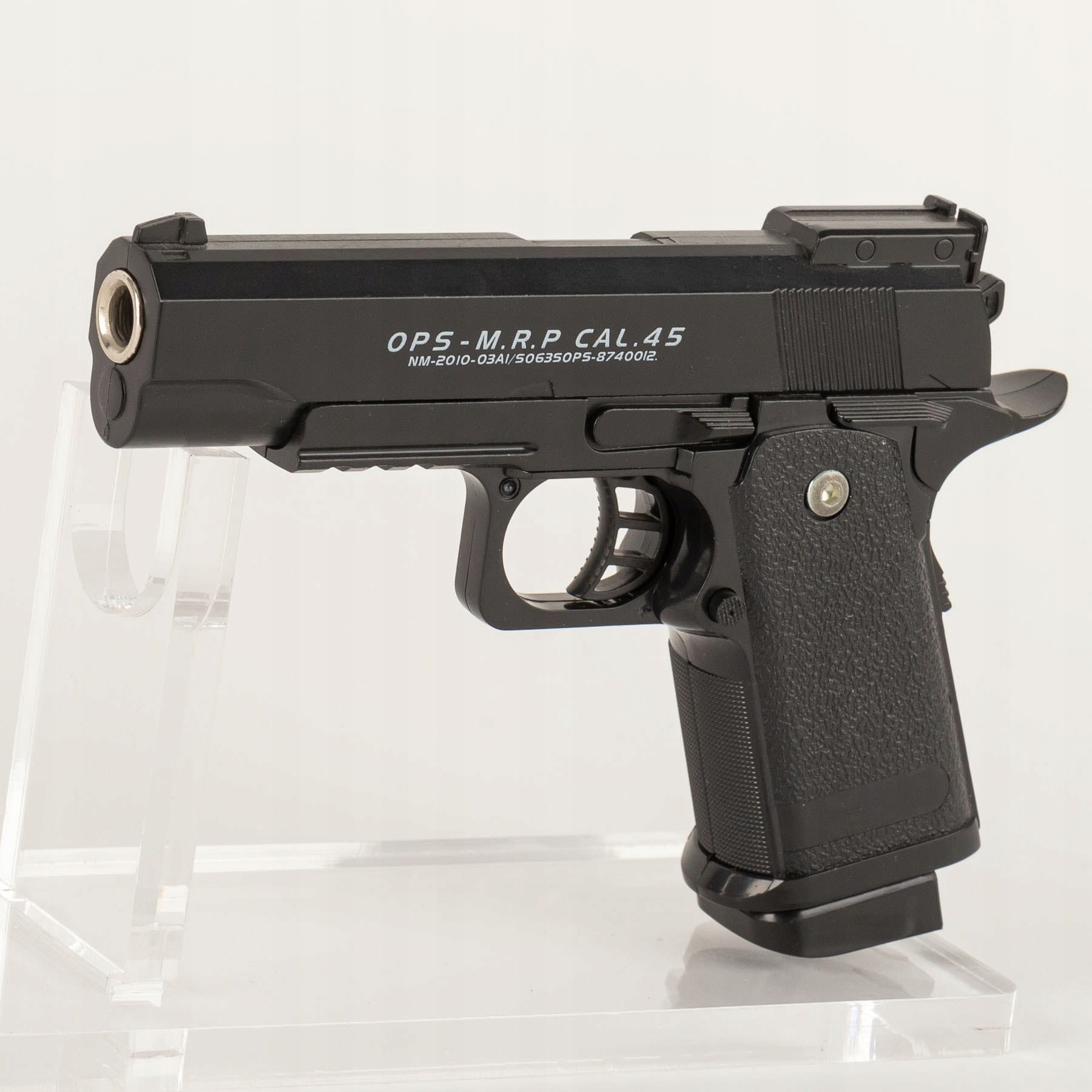 Colt M20 pisztoly és 6 mm-es golyók, fém, fekete - eMAG.hu