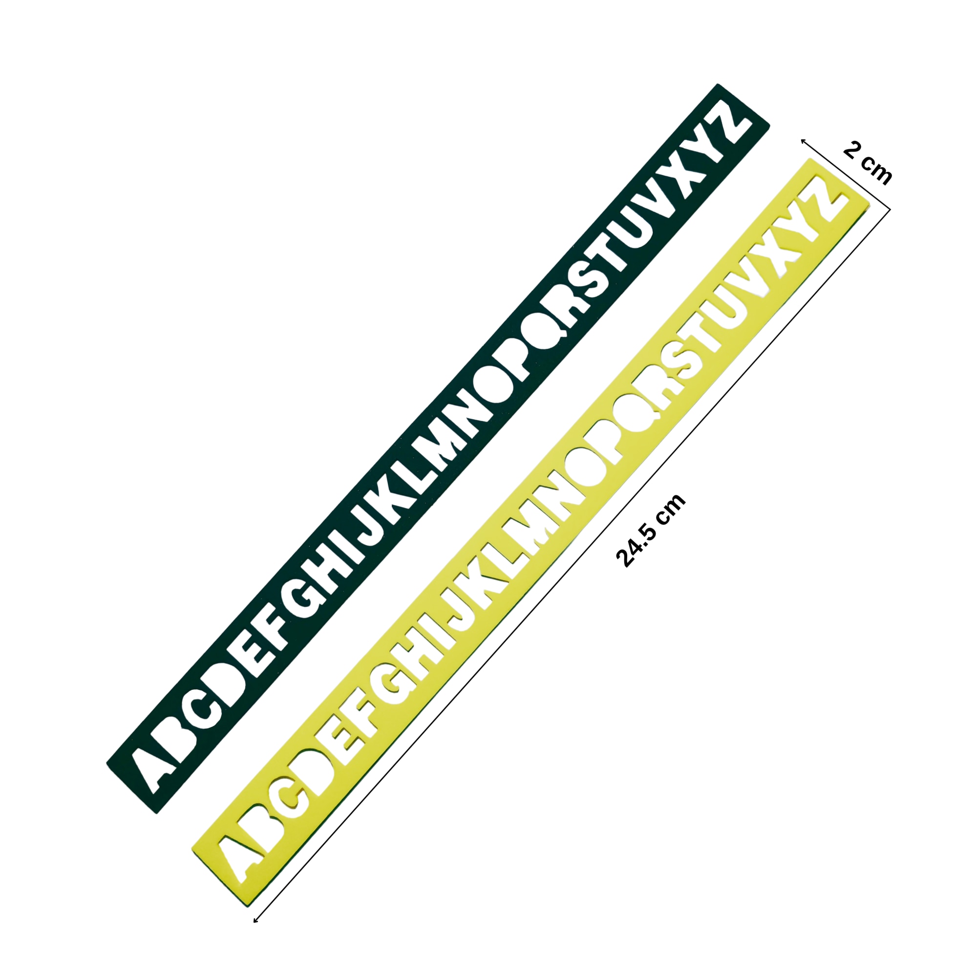 Set Sabloane Litere Alfabet din Spuma, Multicolor, pentru Creatie ...