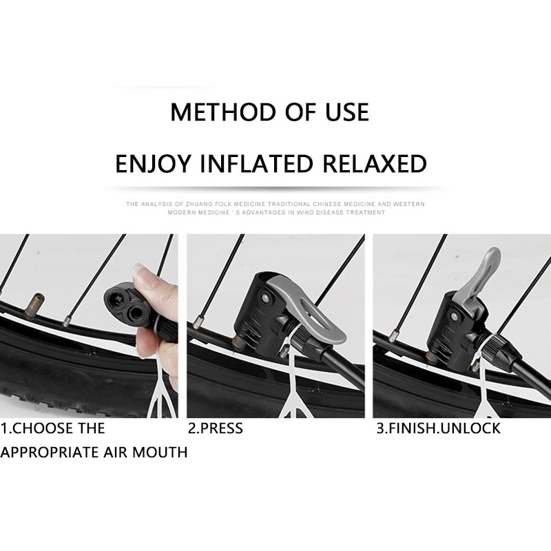 Pompa de picior cu 2 cilindri si manometru pentru umflat roti - eMAG.ro