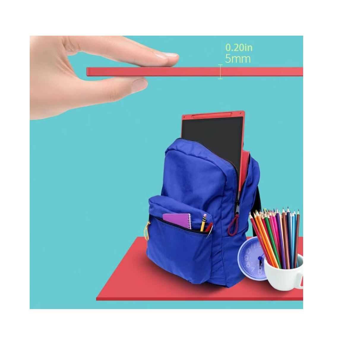 Tableta digitala color 12 inch, pentru scris si desenat cu ecran LCD ...