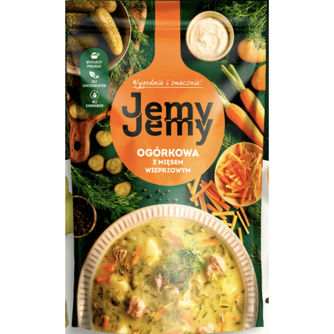 Supa de castraveti cu carne de porc, Profi, 450 g - eMAG.ro