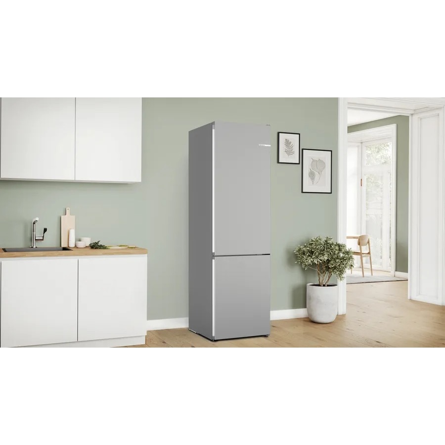 Bosch KGN392LAF Serie 4 Kombinált hűtőszekrény, M: 203, 363l, NoFrost ...
