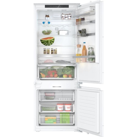 Хладилник с фризер за вграждане Bosch, KBN96ADD0, 382 l, Total NoFrost ...