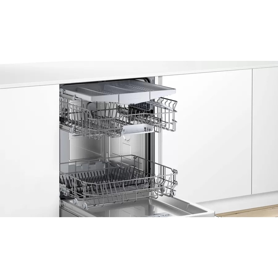 Bosch SMV2HVX02E Serie 2 Teljesen integrálható mosogatógép, 14 teríték, 59.8 cm, VarioDrawer ...