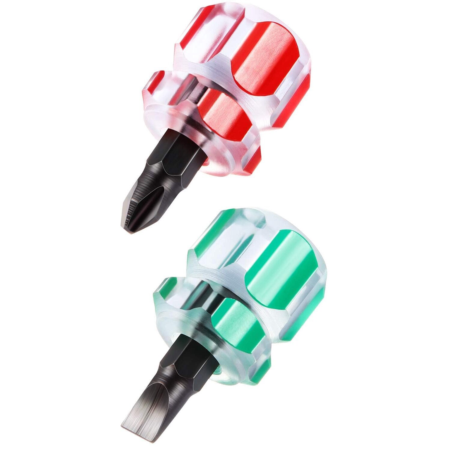 Set 2 mini surubelnite, Sunmostar, PVC, Rosu/Verde - eMAG.ro