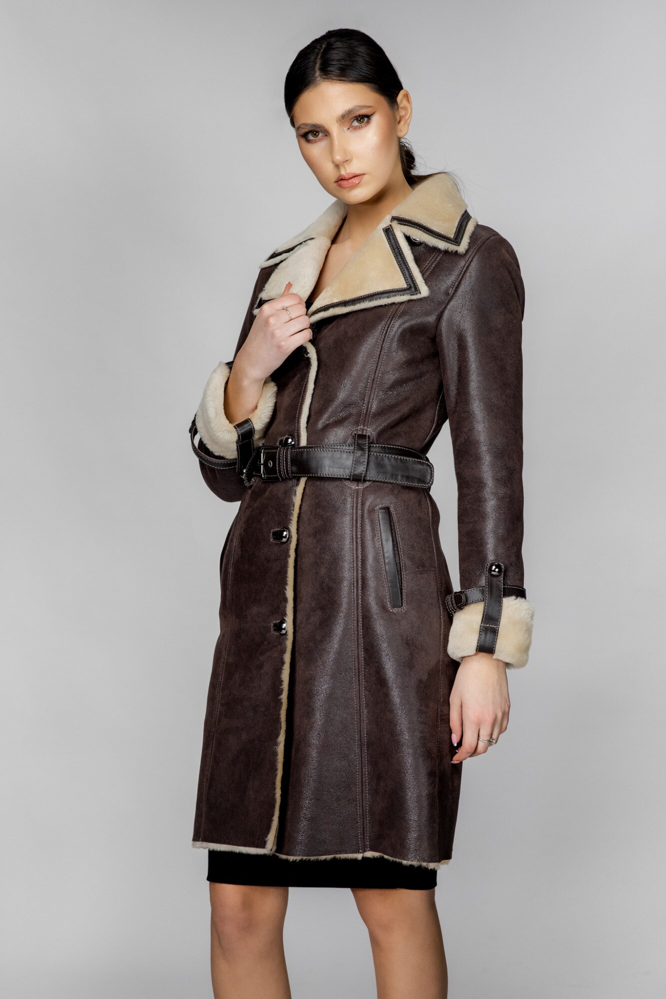 Geaca dama de blana, Geronimo, Model Tamara, Maro - eMAG.ro