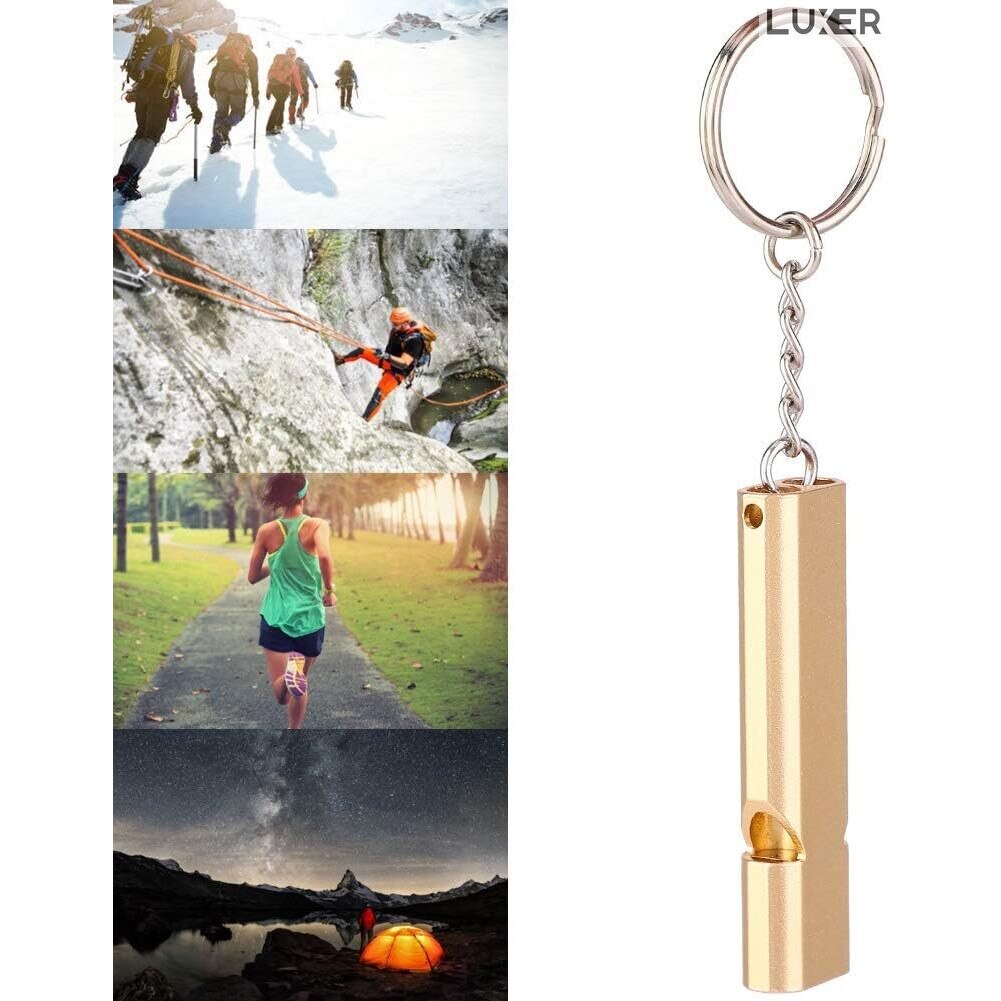 Fluier Dual din Aluminiu pentru Drumetii, Activitati Fizice, Dresare ...