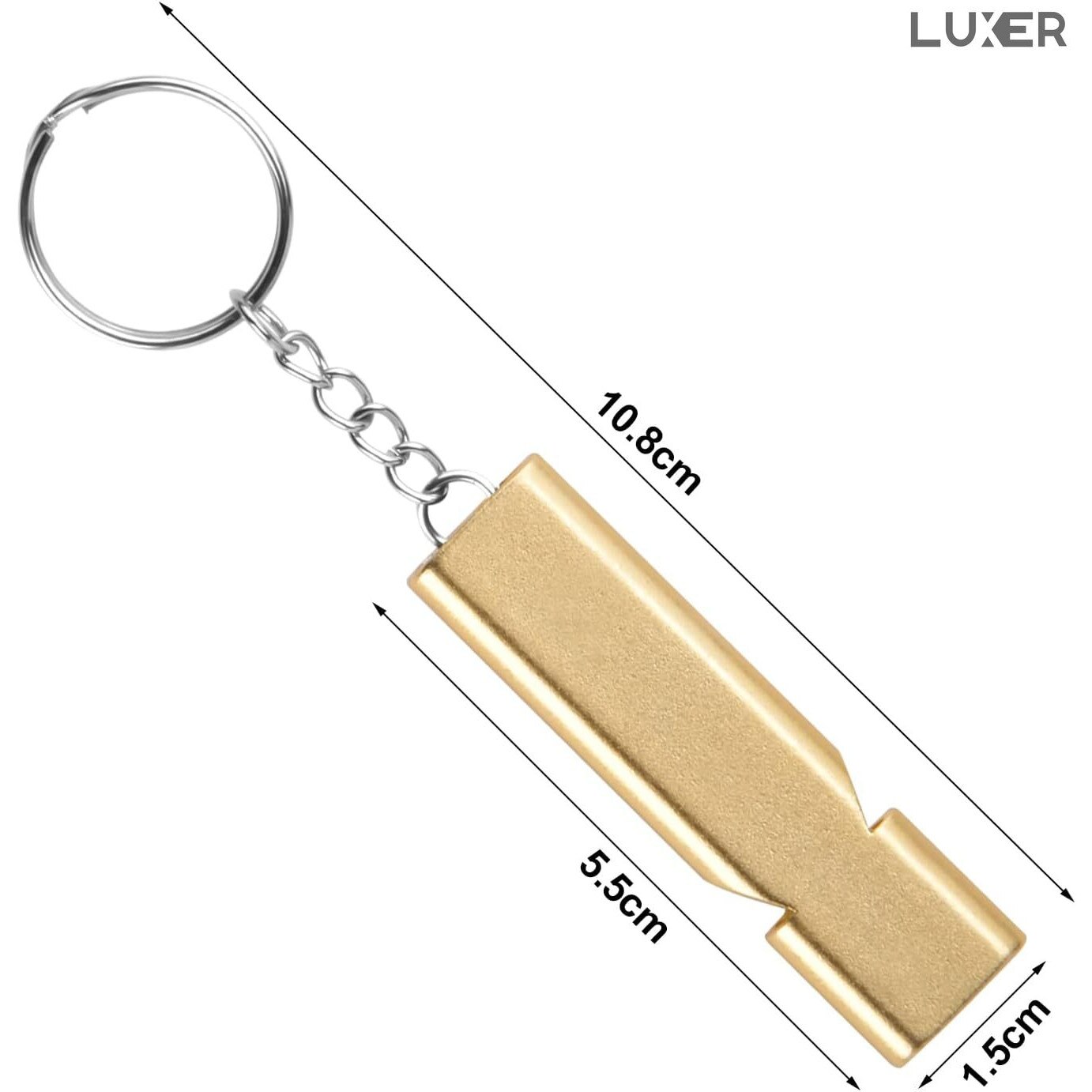 Fluier Dual din Aluminiu pentru Drumetii, Activitati Fizice, Dresare ...