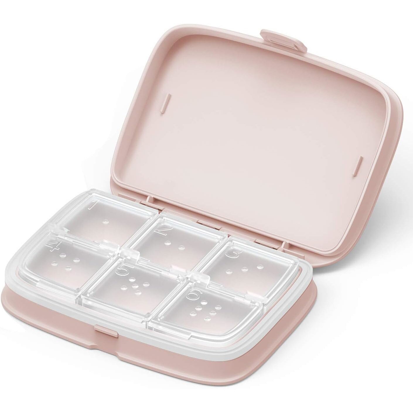 Organizator pentru pastile, Sunmostar, Silicon, Roz - eMAG.ro