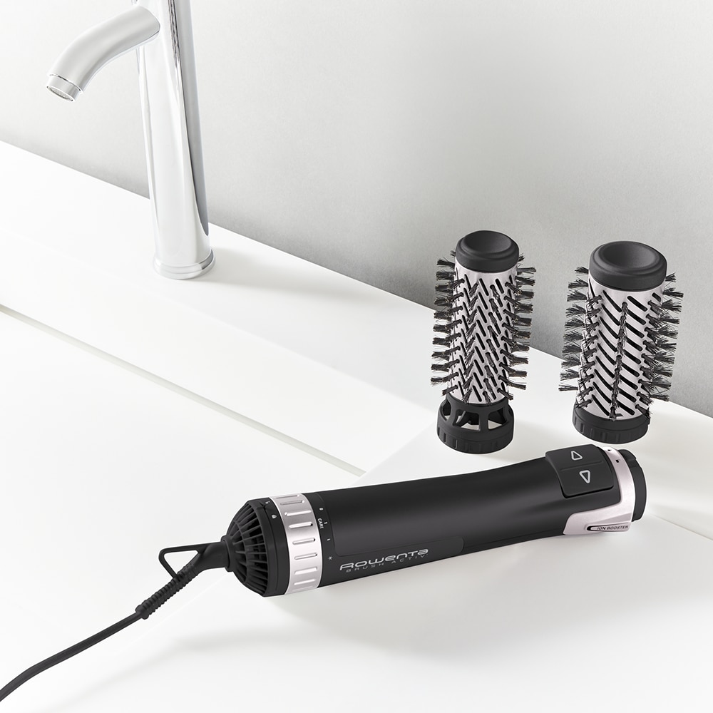 Ротационна четка Rowenta Brush Activ'Dry & Style CF9550F0, 1000 W, 3 ...