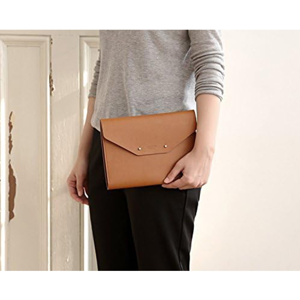 Mapa pentru documente, Sunmostar, Piele, Maro - eMAG.ro