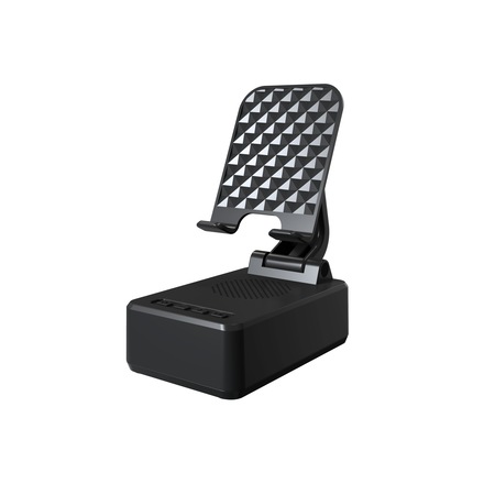 Boxa cu suport telefon/tableta reglabil si pliabil, Bluetooth v5.3,1500 ...