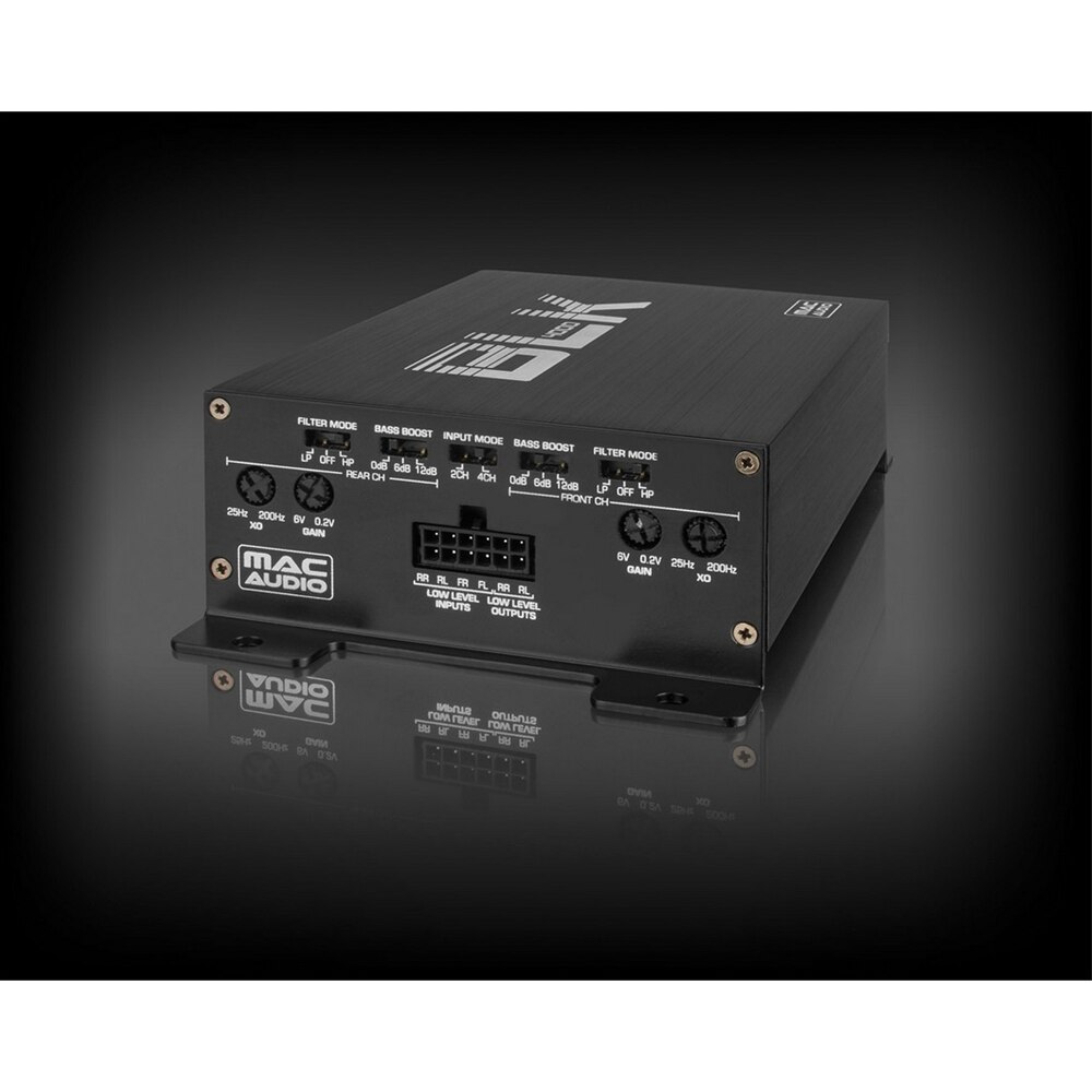 Amplificator stereo auto, Mac Audio BLK 4000, cu patru canale, 4x100W ...