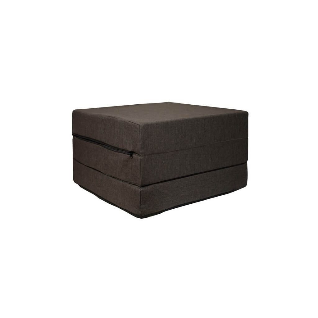 Saltea plianta, Fimex, Spuma poliuretanica, 65 x 195 x 10 cm, Maro ...