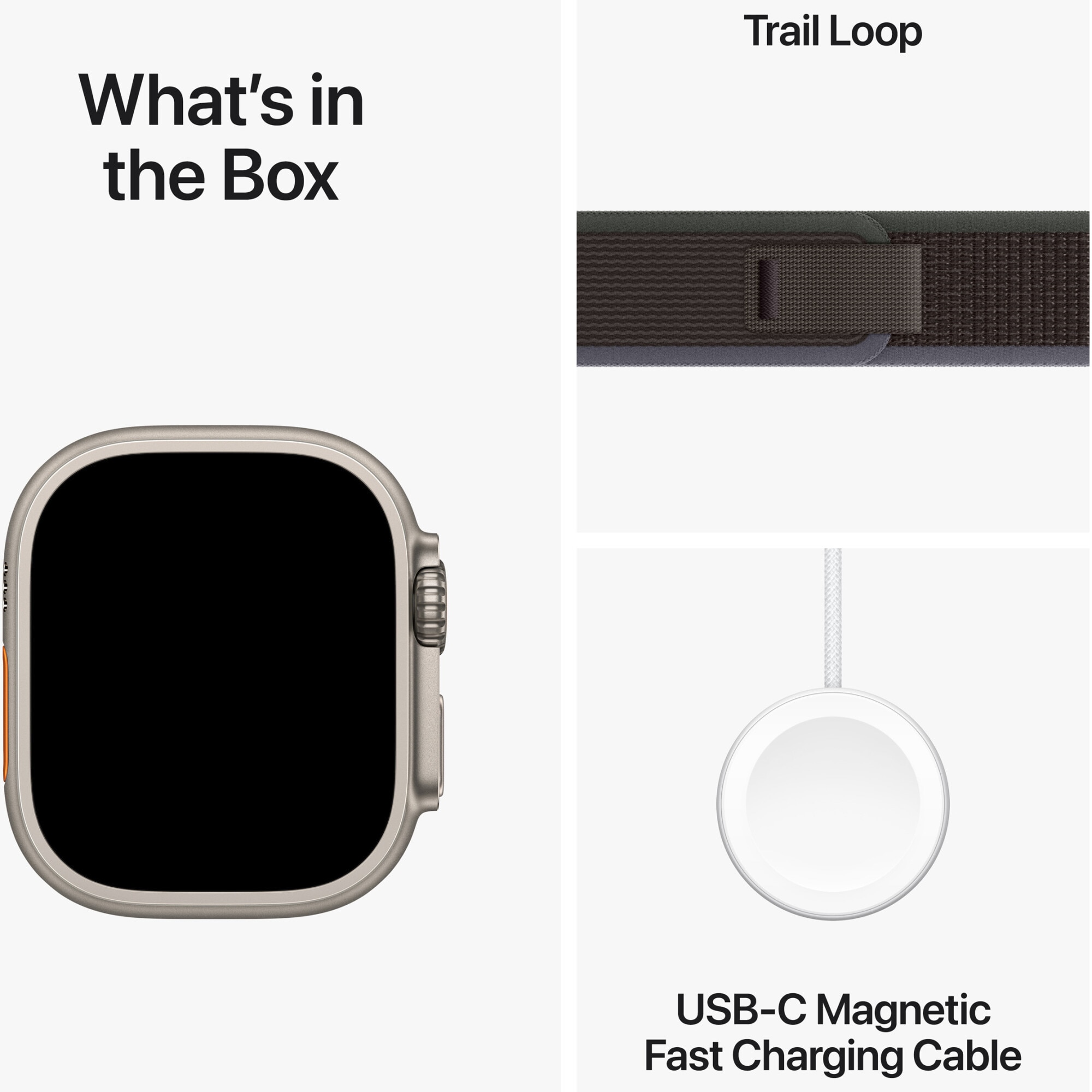 Смарт часовник Apple Watch Ultra 2, 49 мм, Cell, Titanium Case, Blue ...