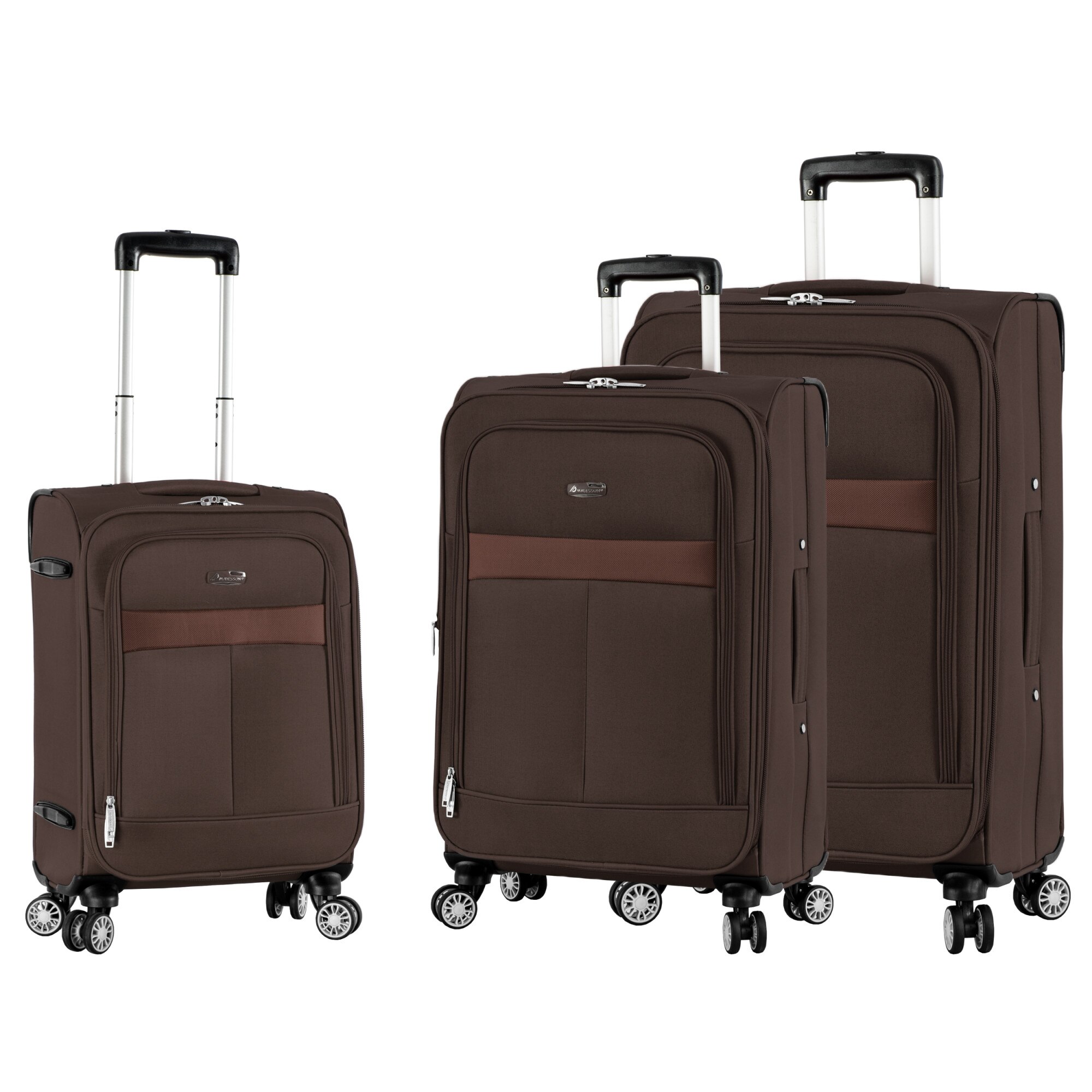 Set trolere Extensibile Madisson, Poliester, SW44803,3 Piese, Maro ...