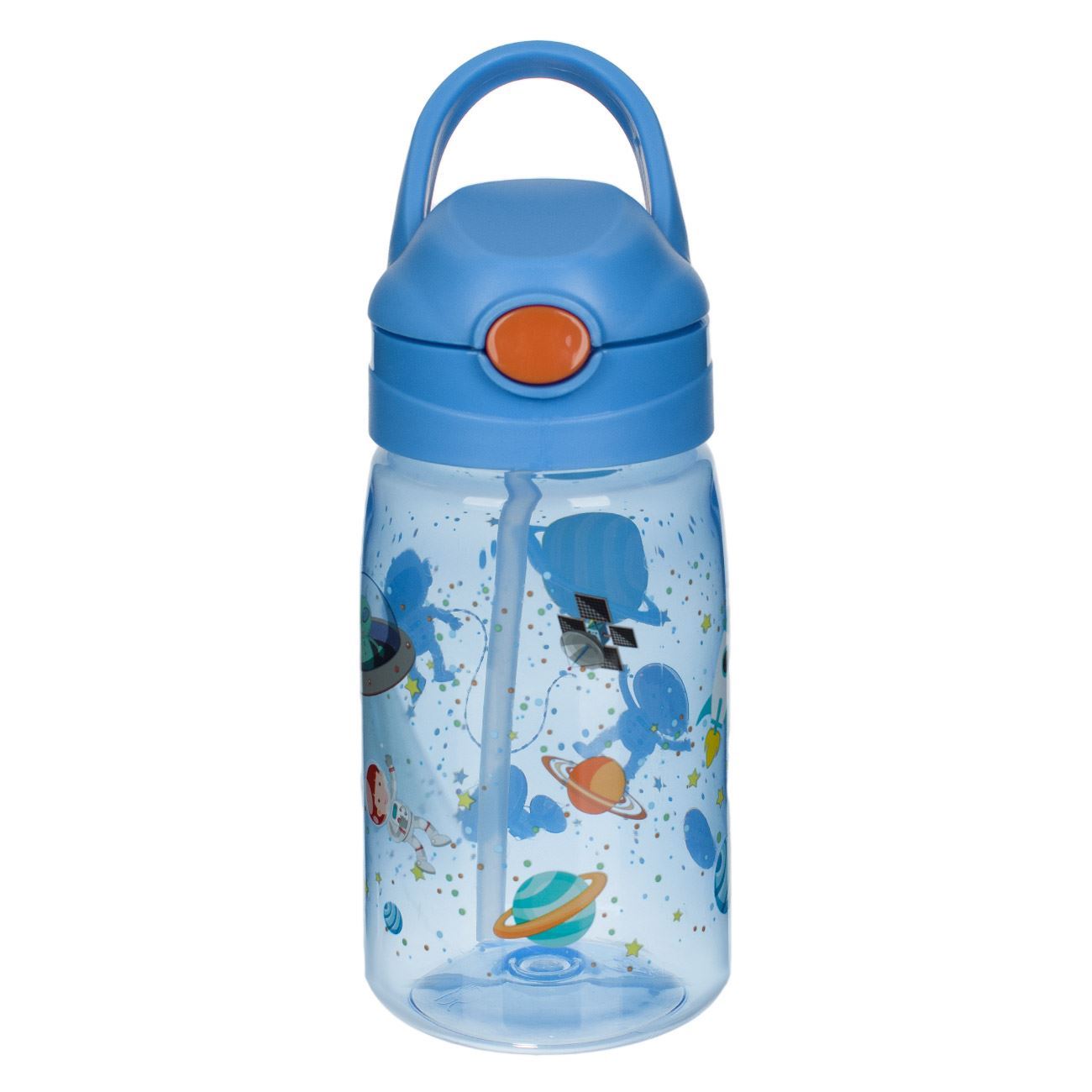 Sticla Apa 430ml Albastra Pop Up Space Boy pentru Copii - eMAG.ro