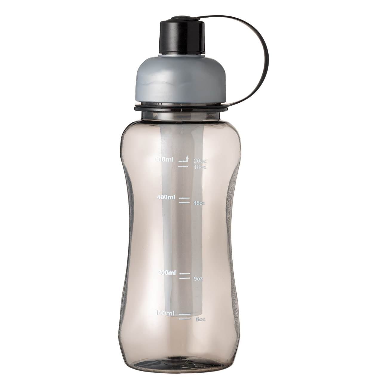 Sticla pentru apa sport din plastic neagra transparenta cu acumulator ...