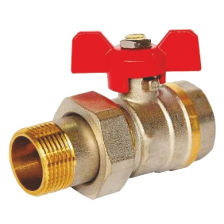 Robinet trecere din bronz cu holender, 1/2 - eMAG.ro