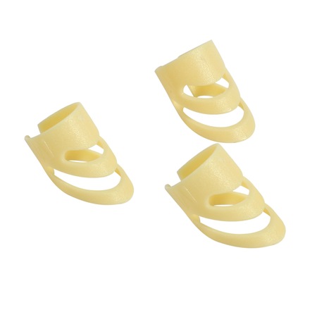 Set 3 protectii degete chitara, Sunmostar, Plastic, Galben - eMAG.ro