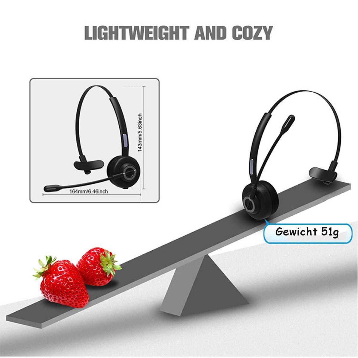 Casti Bluetooth cu microfon, USB, Negru - eMAG.ro