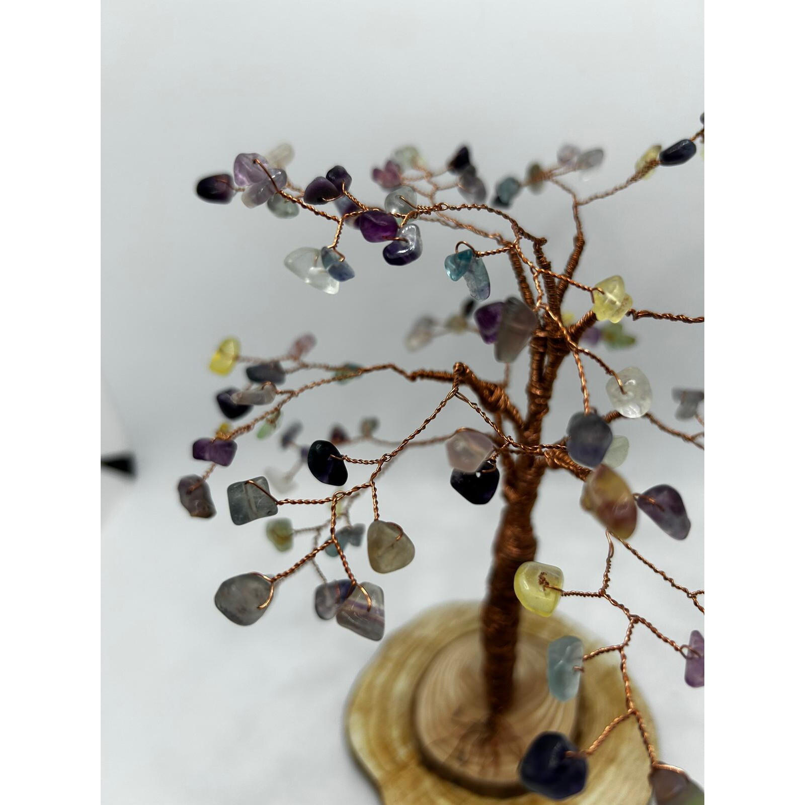 Copac decorativ din pietre semipretioase( FLUORIT) - eMAG.ro