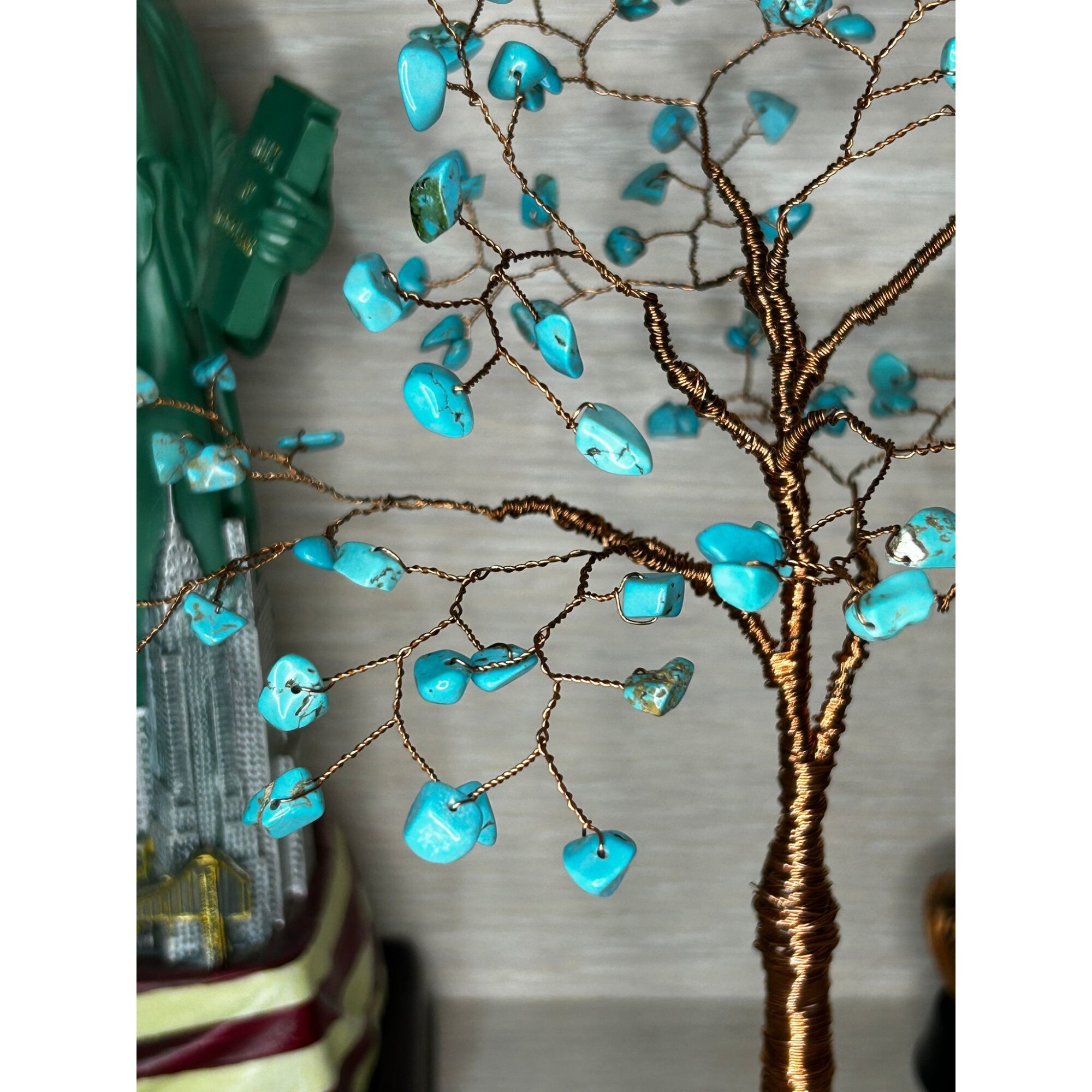 Copac decorativ din pietre semipretioase( Turcoaz) - eMAG.ro