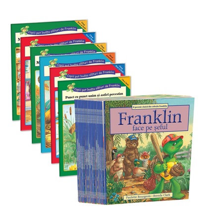 Colectia Franklin 24 povesti + 6 activitati, Paulette Bourgeois ...