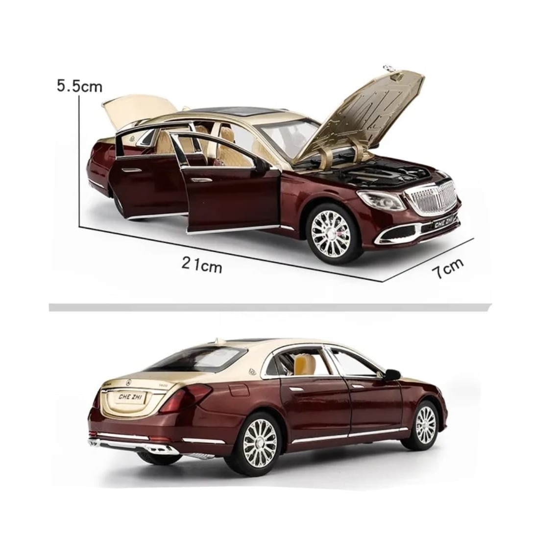 Mechanikus fémautó, Maybach GL600 típus, fények és hangok, mozgatható ...