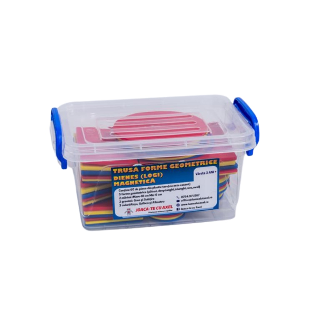 Trusa Logi, Magnetica, Plastic, 60 piese - eMAG.ro