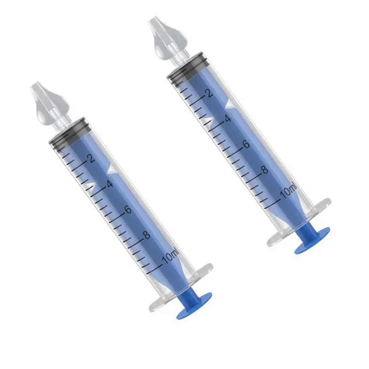 Seringi pentru lavaj, bebelusi, 2 bucati x 10ml albastre - eMAG.ro