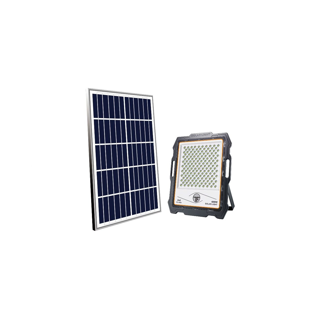 Proiector Cu Panou Solar, Ergonomic, 3050 Lumeni, Putere 600w, 324 Led ...