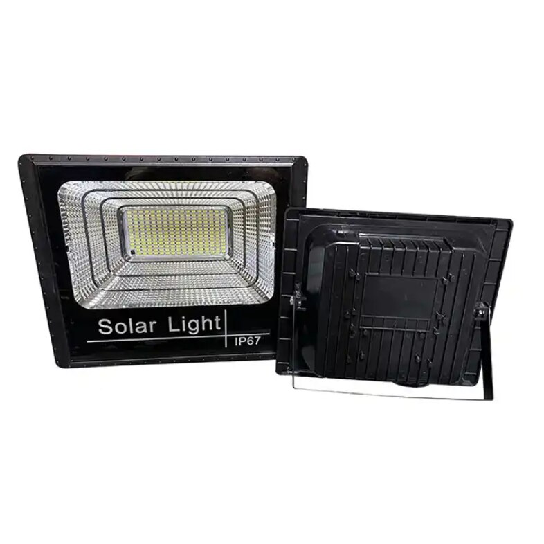 Proiector LED 400W IP67 cu Panou Solar, Telecomanda, BZRSH - eMAG.ro