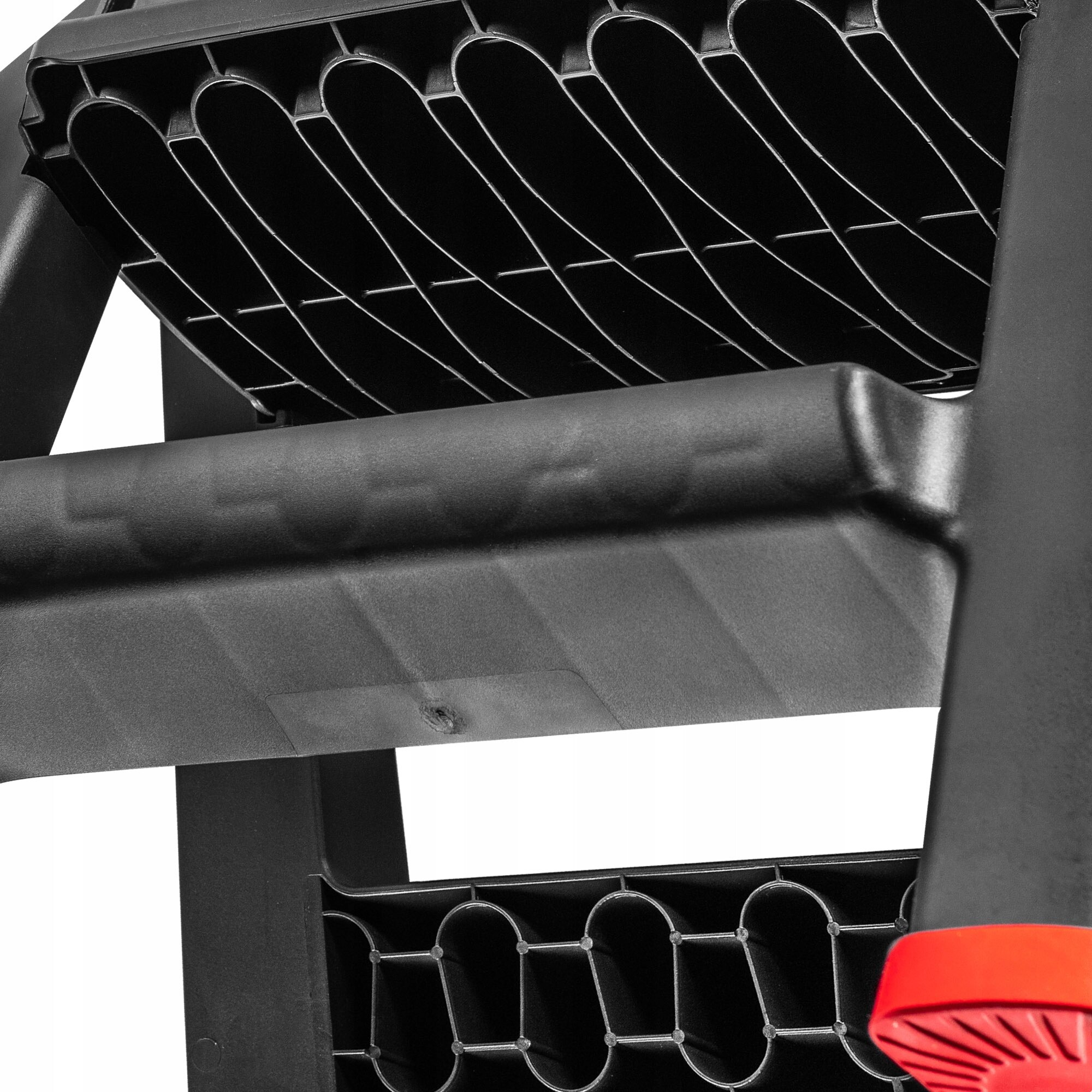 Scara de lucru, Kadax, Plastic, Sarcina amxima, 150 kg, Negru - eMAG.ro