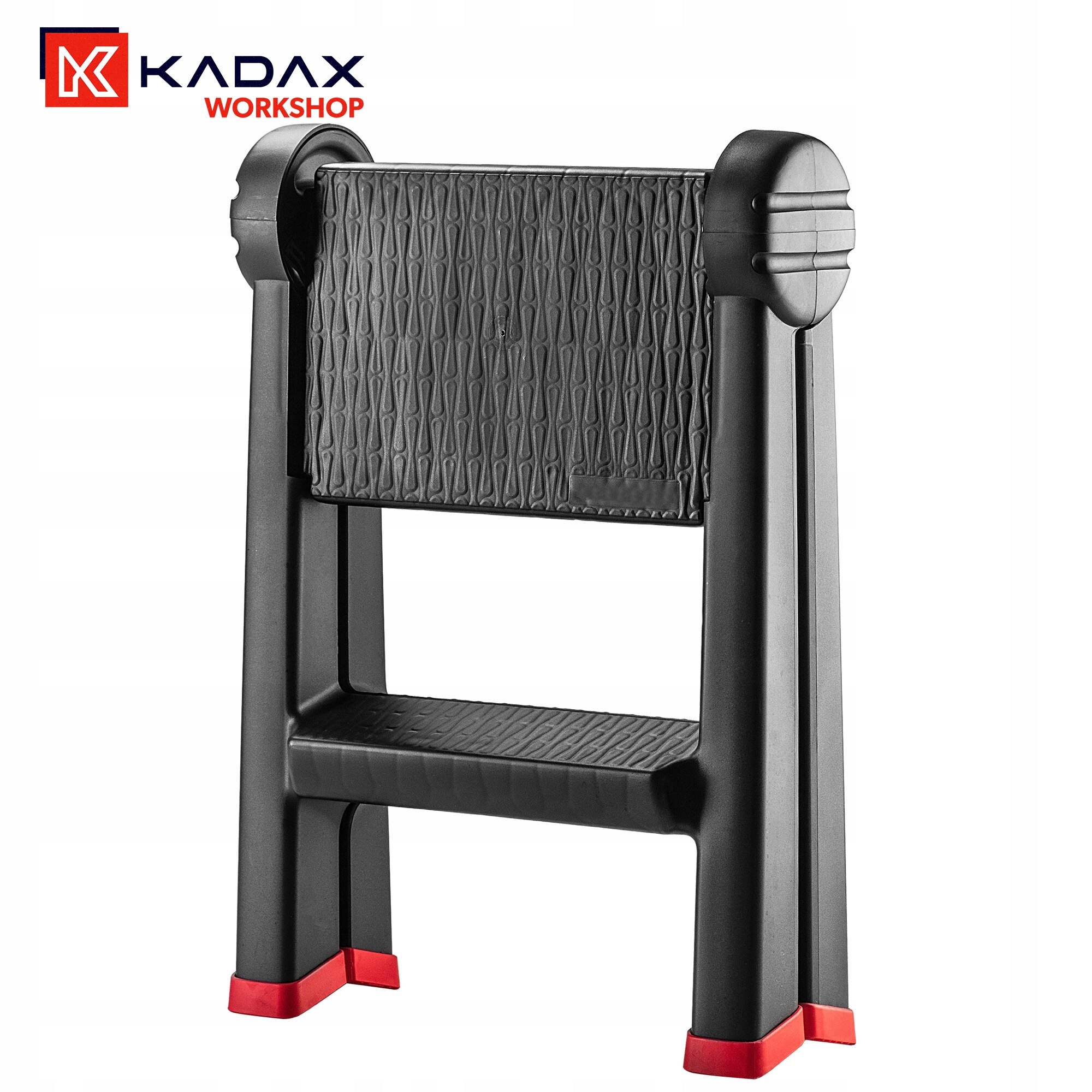 Scara de lucru, Kadax, Plastic, Sarcina amxima, 150 kg, Negru - eMAG.ro