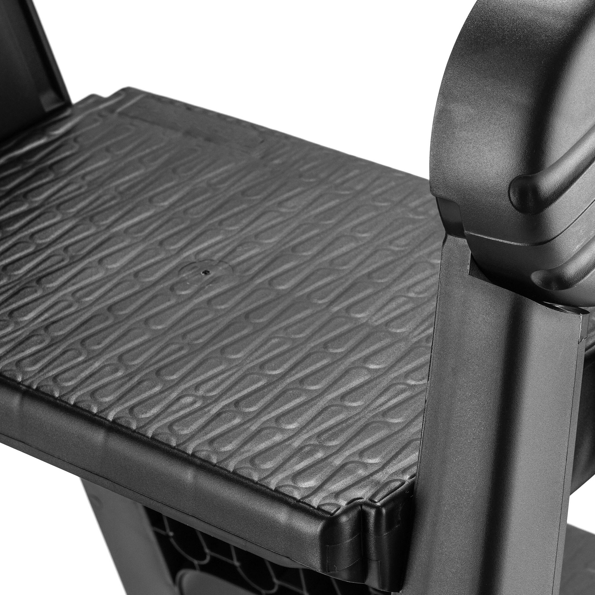 Scara de lucru, Kadax, Plastic, Sarcina amxima, 150 kg, Negru - eMAG.ro