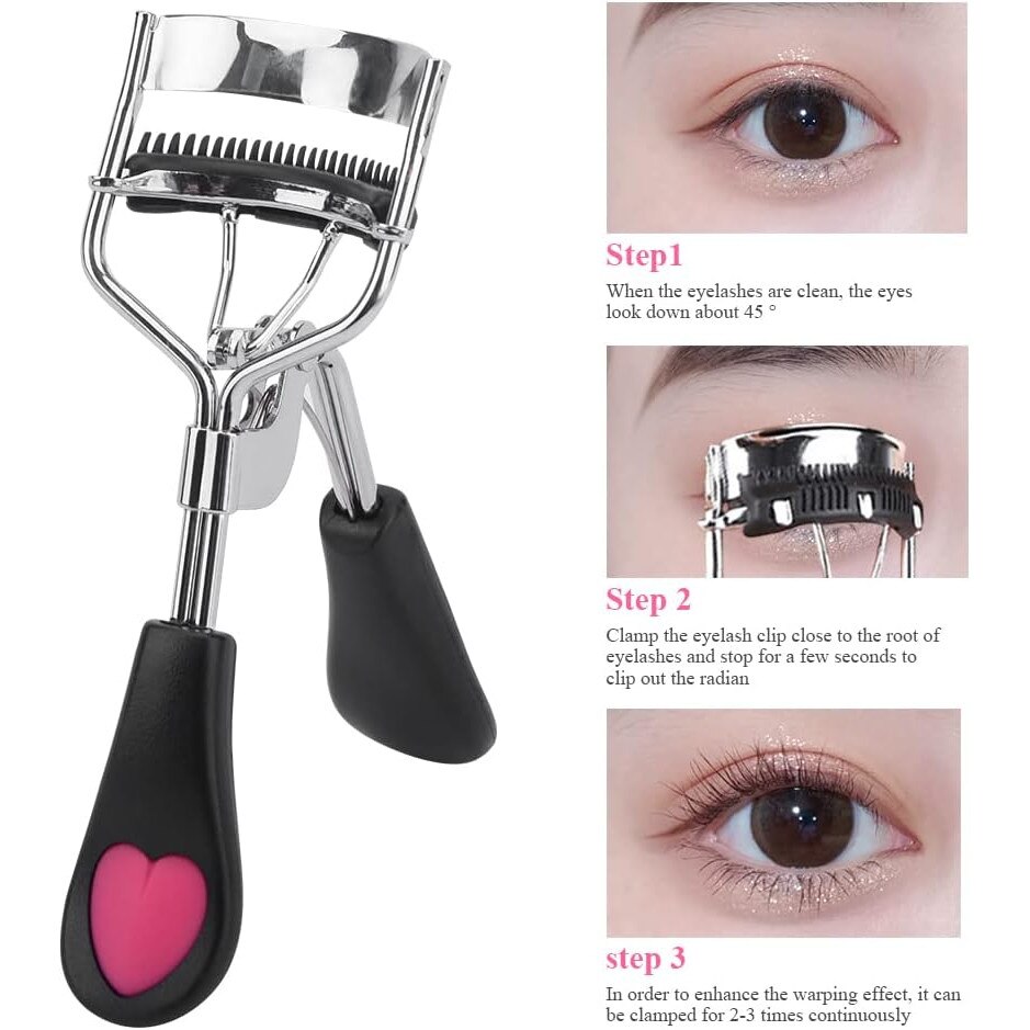 Ondulator de gene cu pieptene incorporat, Sunmostar, Inox, Negru ...